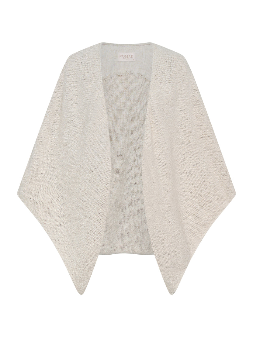 Bloom Cotton Shrug Ecru – Nomad the Label