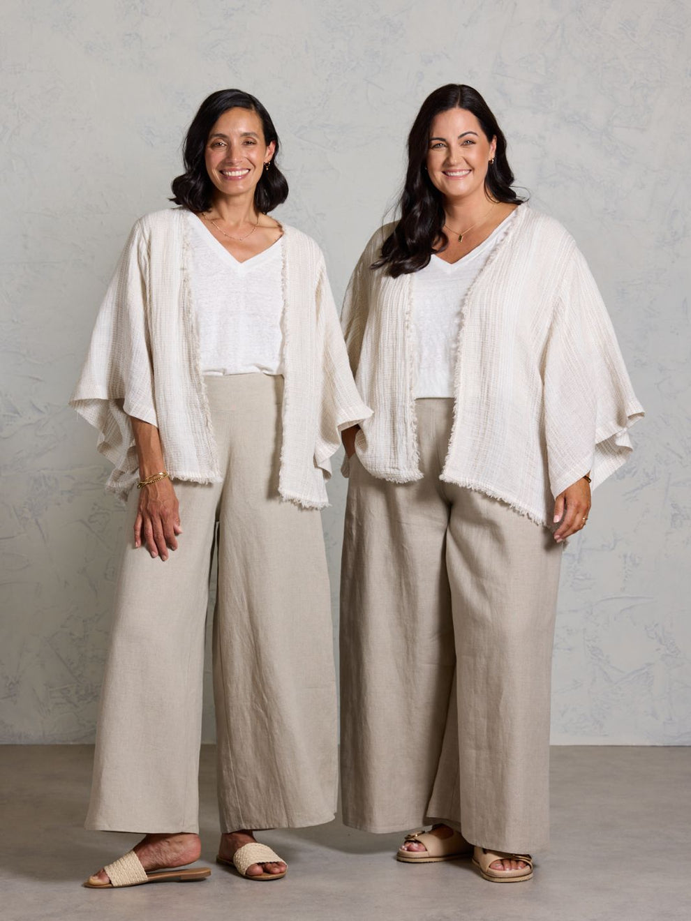 Coastal French Linen Shrug Sand Dune – Nomad the Label